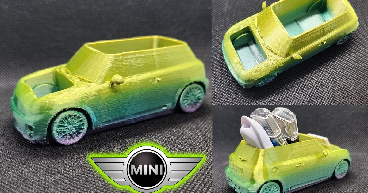 Mini Cooper Catch-All Tray by Triple G Workshop | Download free STL ...