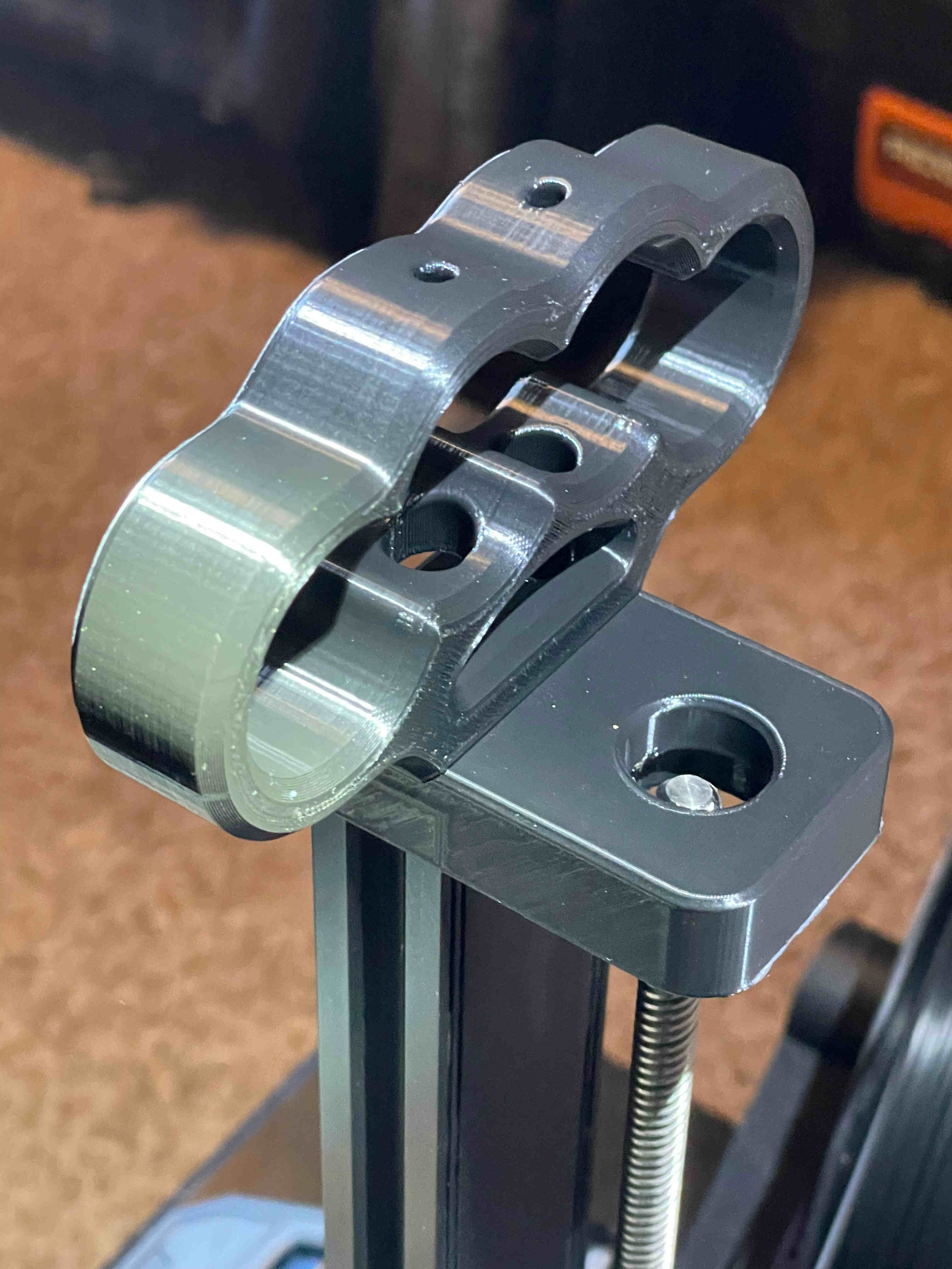Ender 2 Pro Brass Knuckle Handle/Z-axis Bearing Mount by Doodle4 ...