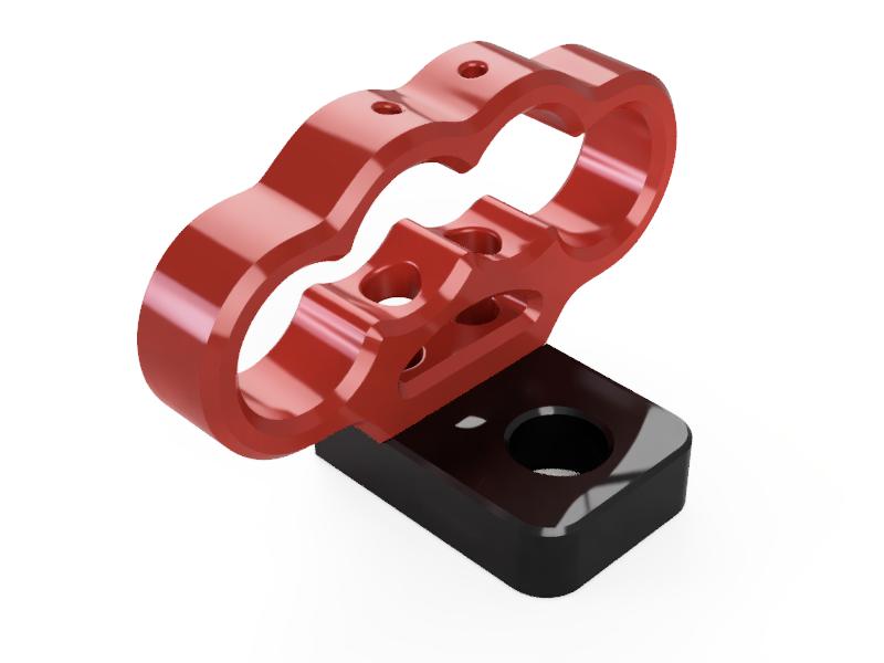 Ender 2 Pro Brass Knuckle Handle/Z-axis Bearing Mount by Doodle4 ...
