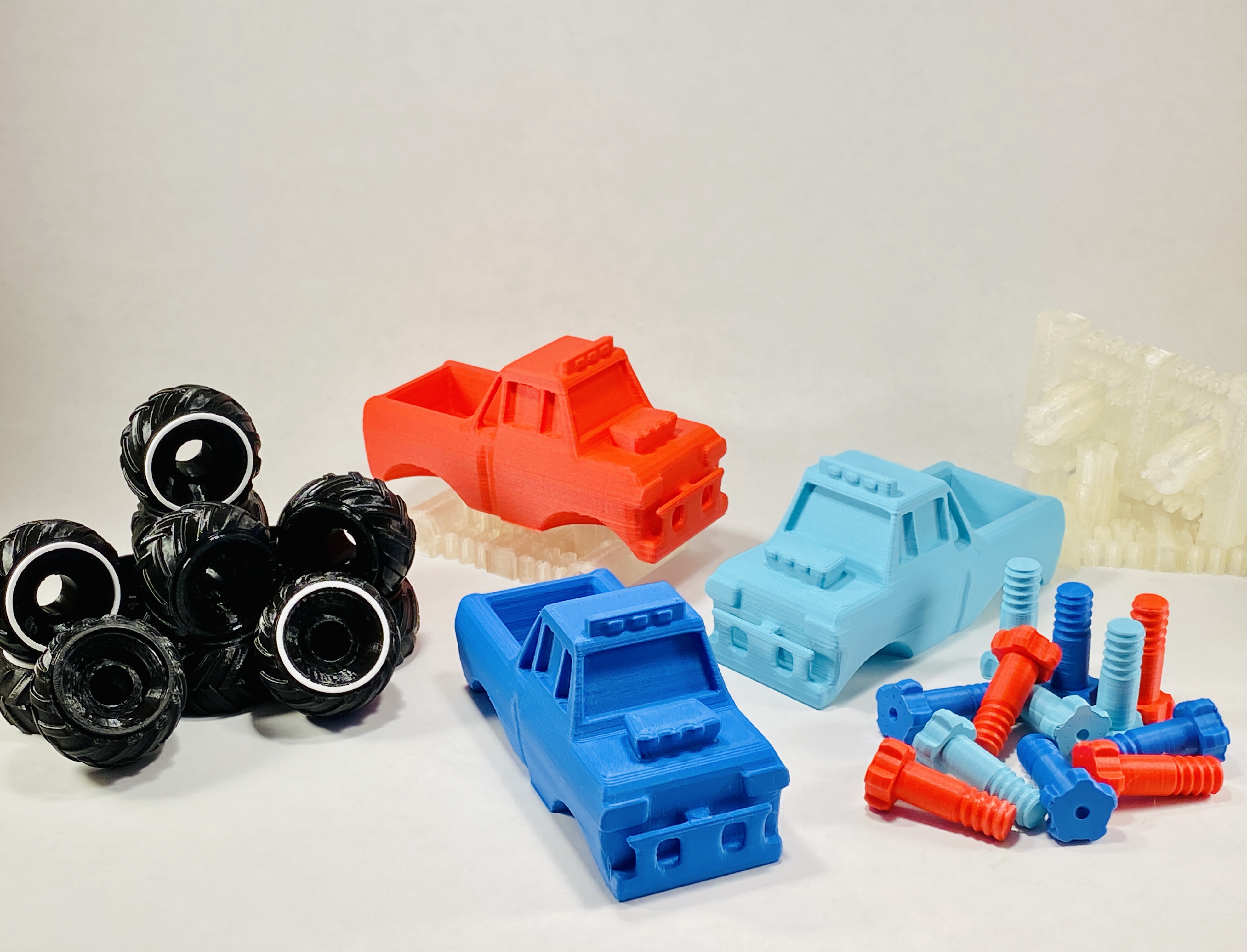 Mini Monster Truck | Toy Car by R3D | Download free STL model ...