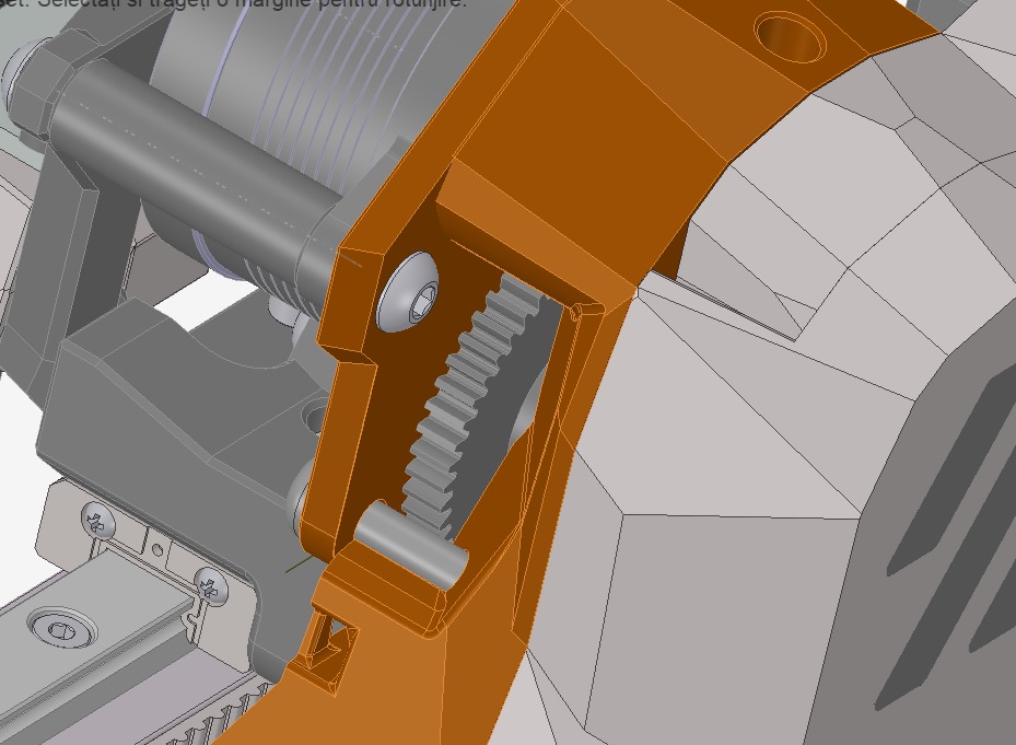 Voron Mini Stealth Burner V0.2 extruder MidBody open gear by Nadir ...