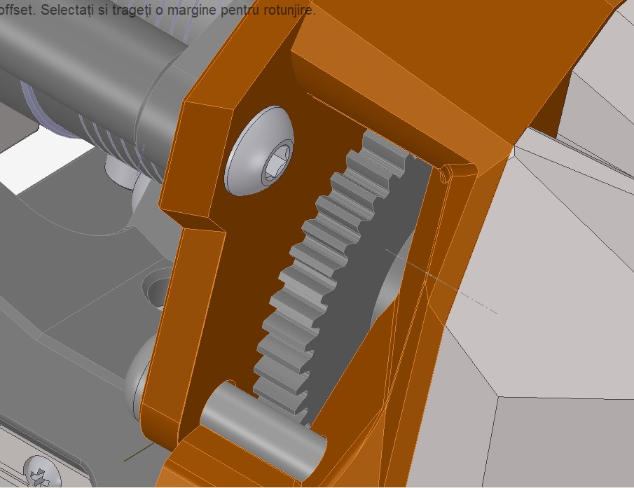 Voron Mini Stealth Burner V0.2 extruder MidBody open gear by Nadir ...
