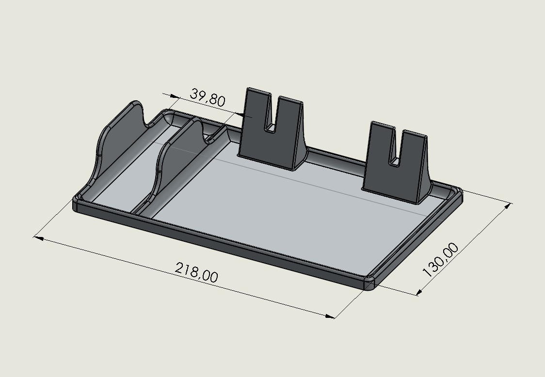 Basic Tray With MagSafe by Luiz Laurentino | Download free STL model ...