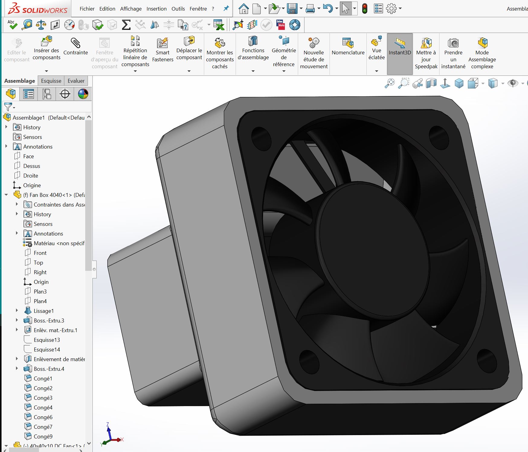 Bambu X1 X1C P1P Fan Duct by Renba | Download free STL model ...