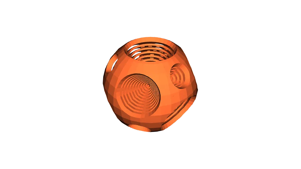 11 layered Print-in-place ball by SleepyGav | Download free STL model ...