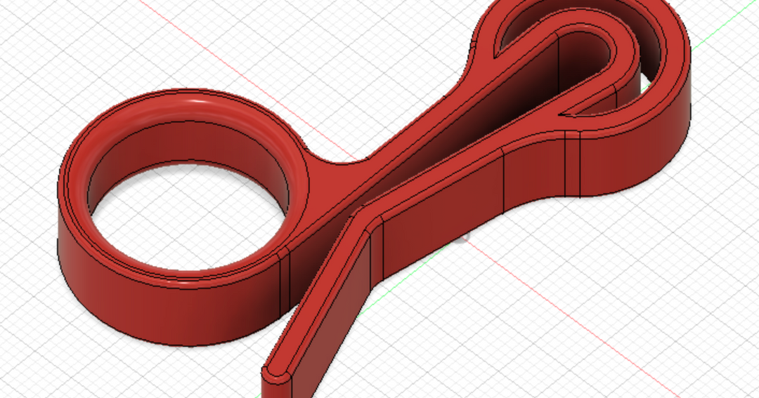 Big bag clip with hanging option by 3D Print Fun | Download free STL ...