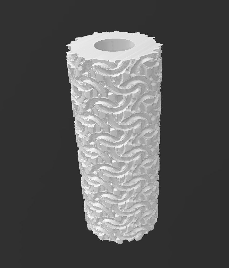 Textured Roll With Chainmail Pattern by Preischl 3D | Download free STL ...