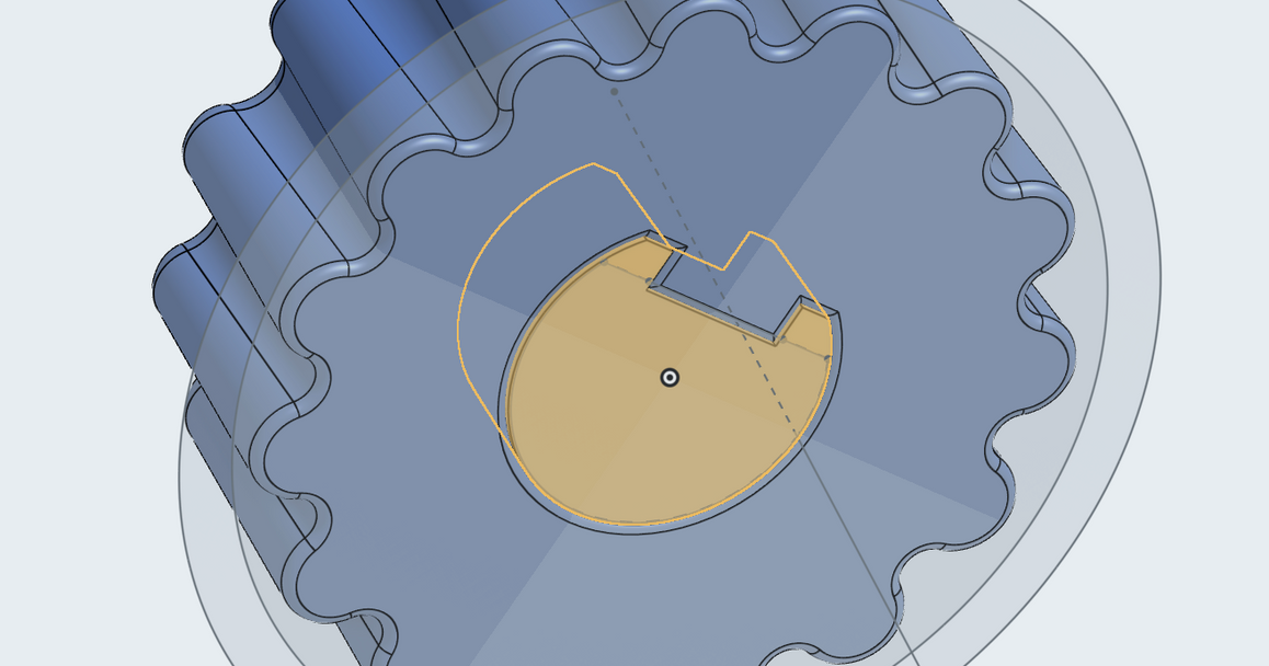 Encoder Knob Shaft Cutouts & Example Knobs by rmwphd | Download free ...