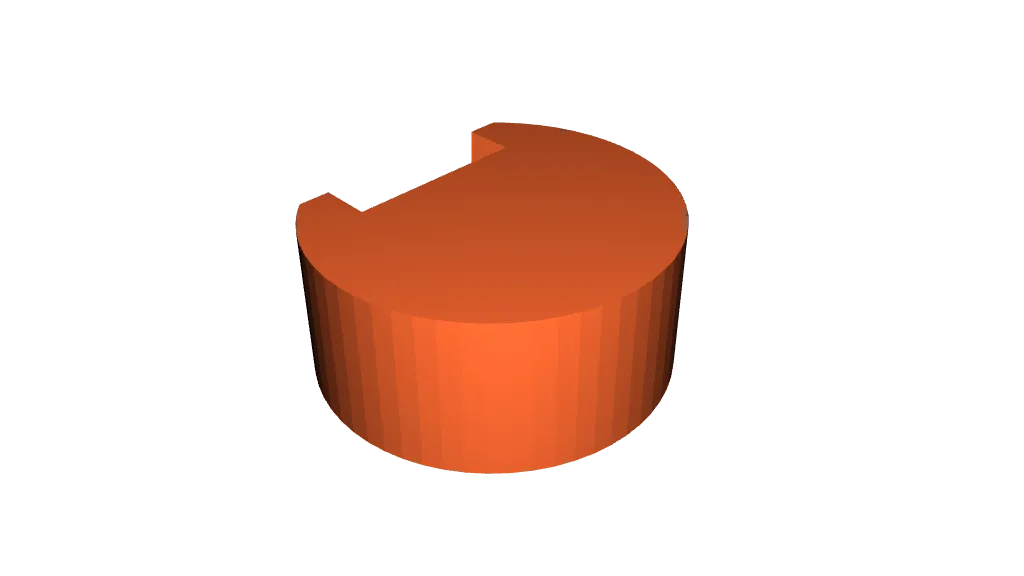 Encoder Knob Shaft Cutouts & Example Knobs by rmwphd | Download free ...