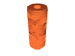 Textured Roll With Strong Wood Grain Pattern by Preischl 3D | Download ...