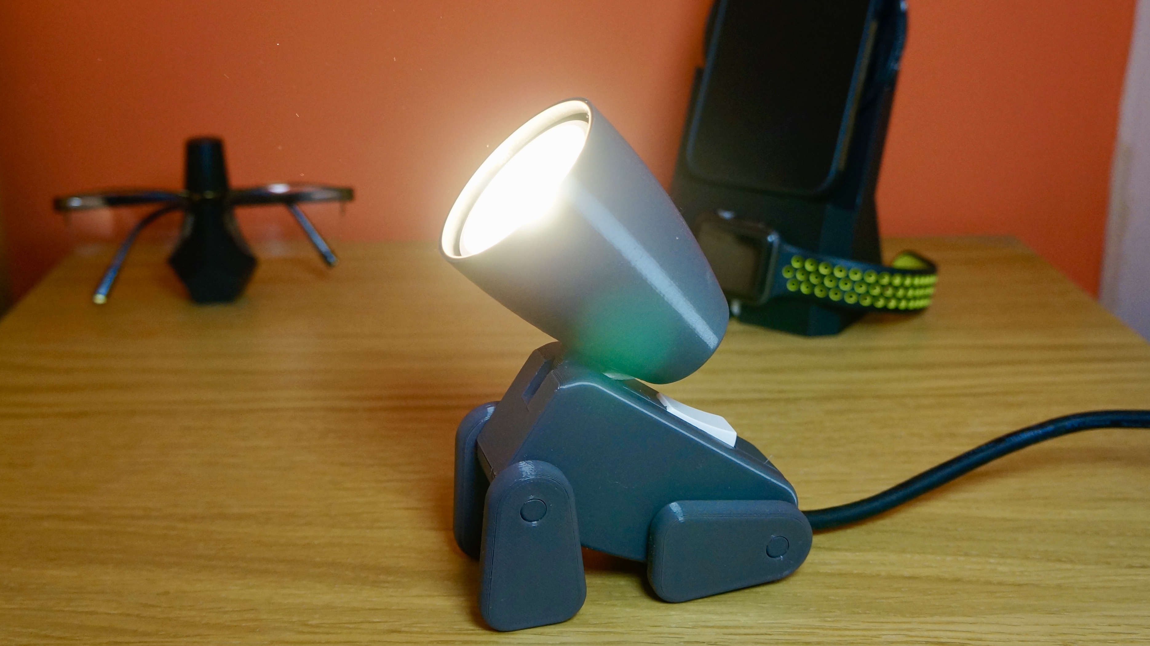 Poseable Animal Light - Dog, Cat, Deer by BannMakes | Download free STL ...