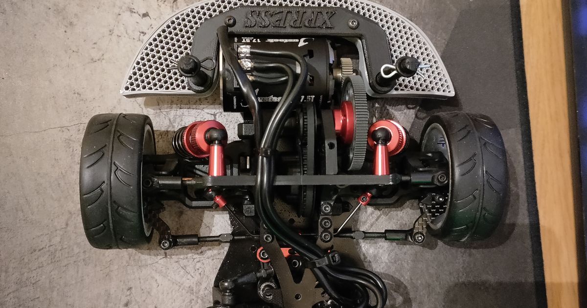 Xpress Execute FT1S Bumper, Final von Chris Loving | Kostenloses STL-Modell herunterladen ...