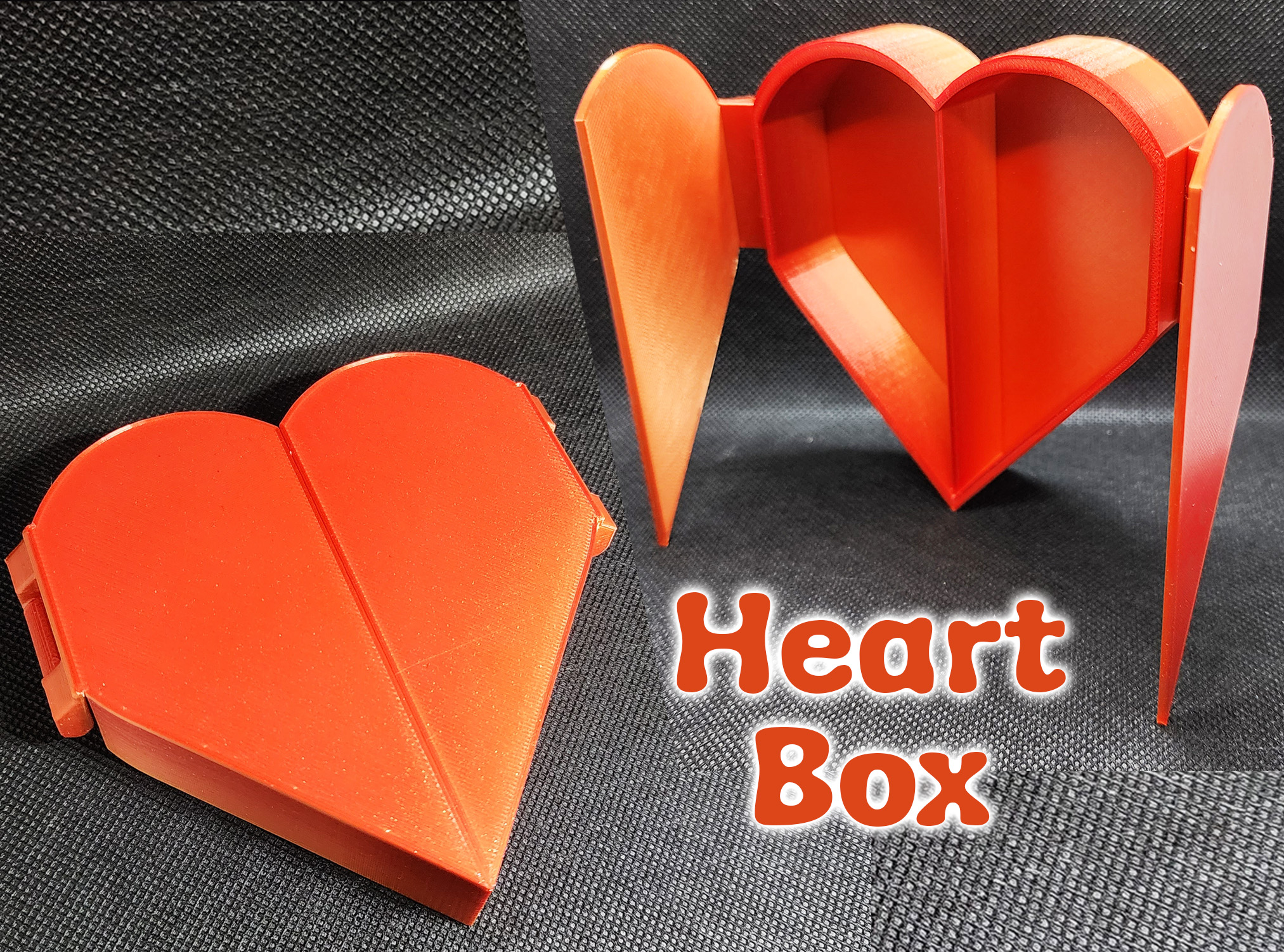 Heart Box ♡ Print-in-place by Triple G Workshop | Download free STL ...