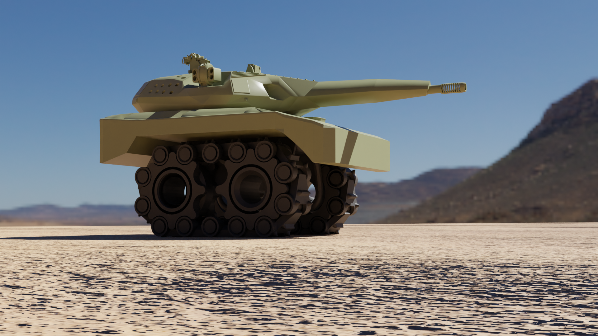 Toy tank with print-in-place tracks attachment von braga3dprint ...