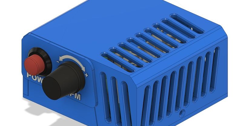 PWM Motor Speed Controller Housing with optional Bullet Feeder mount by ...