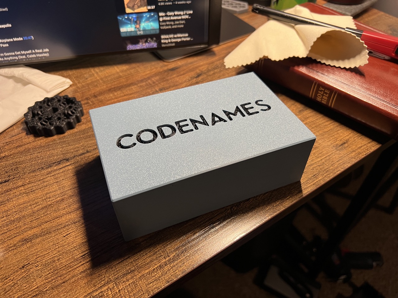 Codenames Compact Storage Box by WesYarber | Download free STL model ...