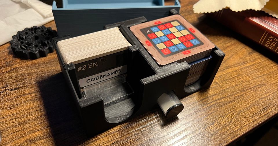 Codenames Compact Storage Box by WesYarber | Download free STL model ...