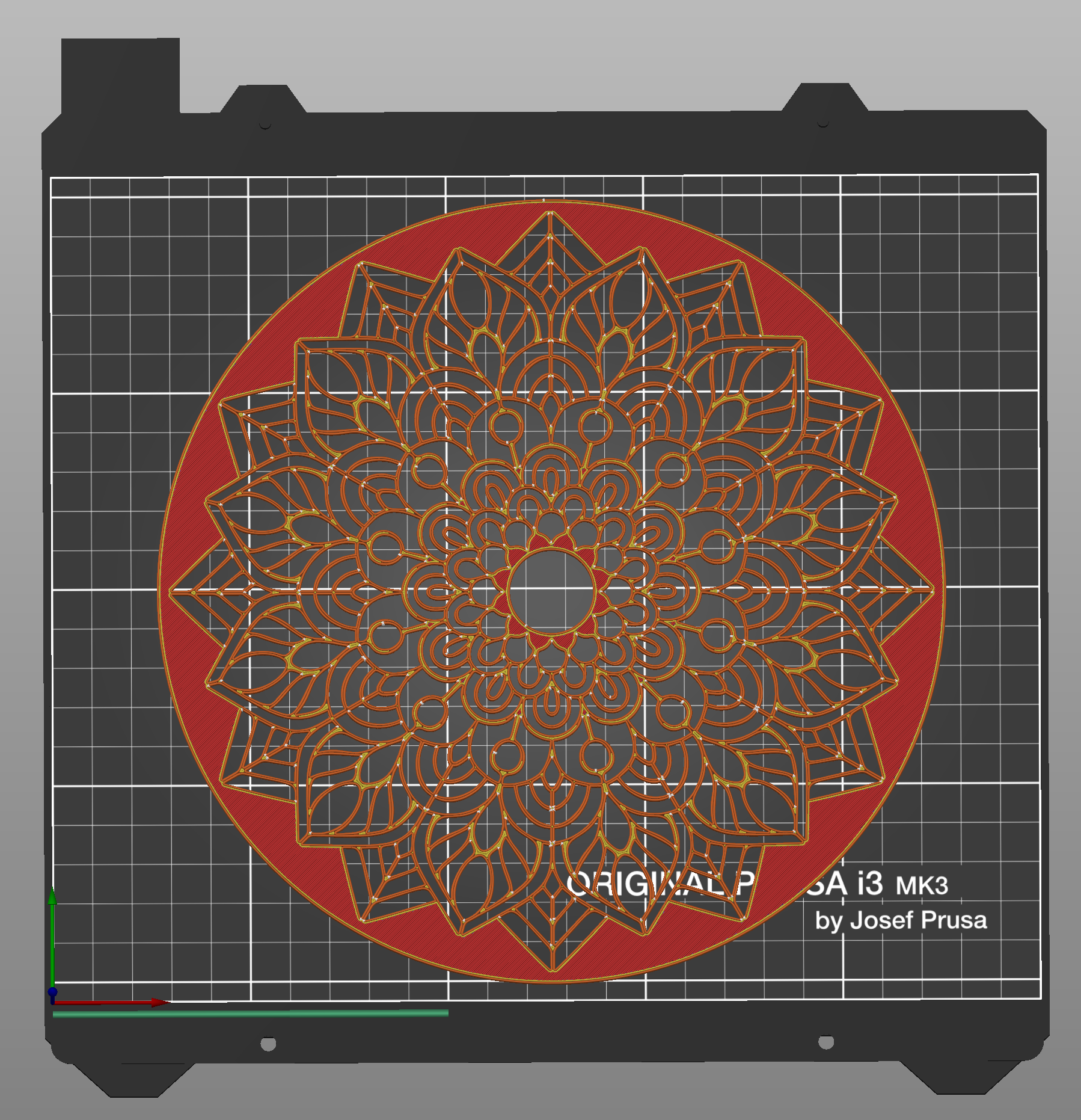 Mandala Organizer Box by evax design | Download free STL model ...