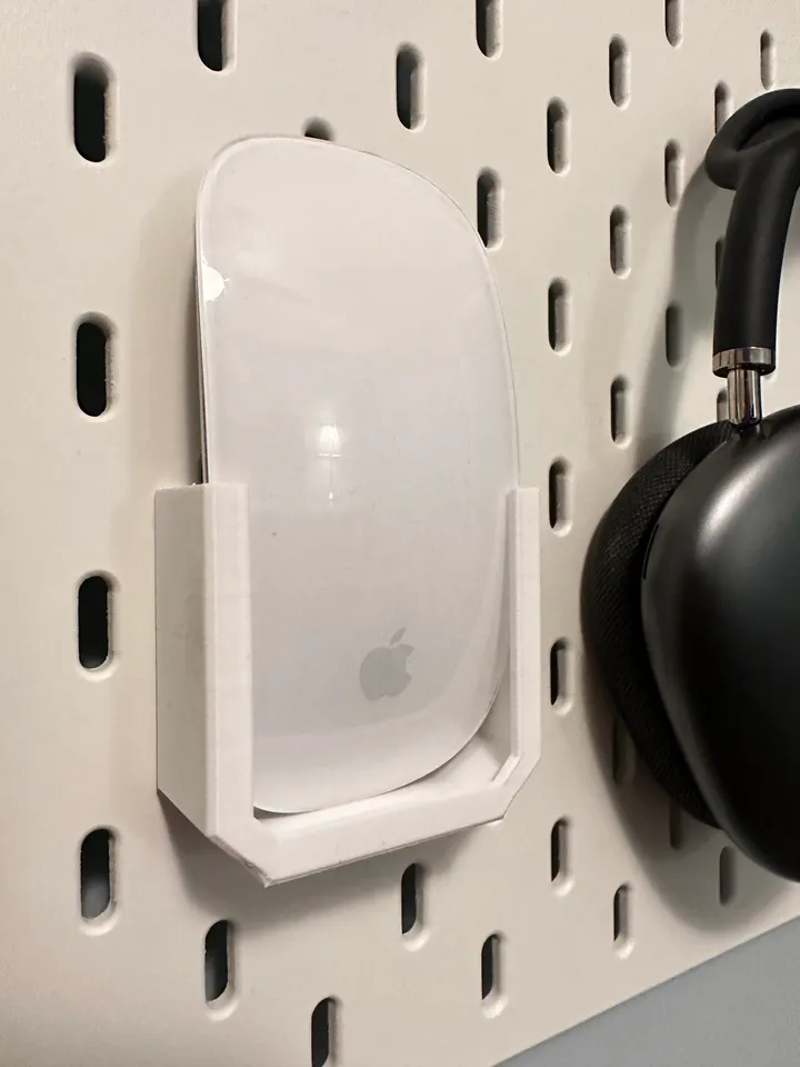 SKÅDIS Holder for Apple Magic Mouse by Schrockwell | Download free STL ...