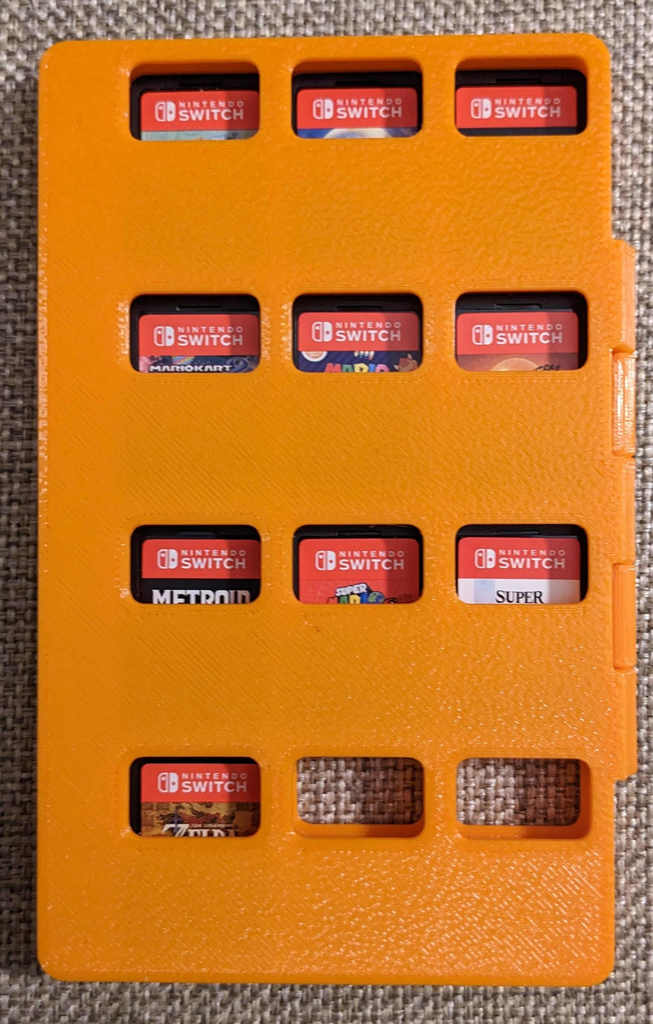 Foldable Nintendo Switch Game Case with magnetic closure by yodakubota ...