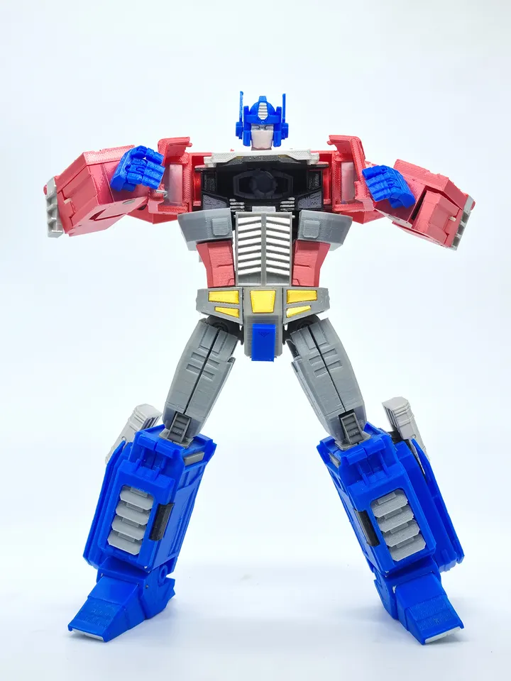 MP10 Masterpiece Optimus (Articulated, Color Separated, Transformable) by plasticbruv | Download ...