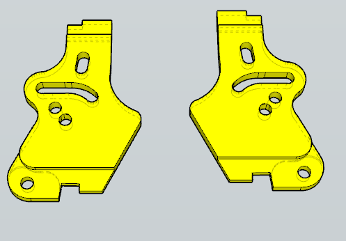 ROMA F5 Camera Sideplate Mount by Raptor_50_Titan | Download free STL model | Printables.com