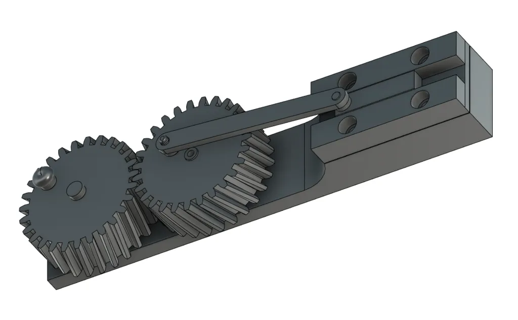 Motion Converter Simple Machine by WEBB3DMFG | Download free STL model ...