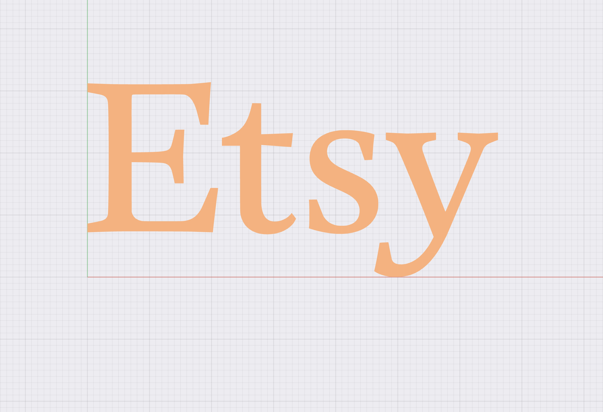 Etsy Logo by ToxicMaxi | Download free STL model | Printables.com
