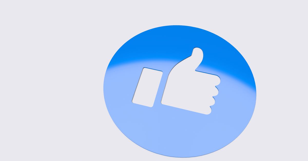 Facebook Like Logo by ToxicMaxi | Download free STL model | Printables.com