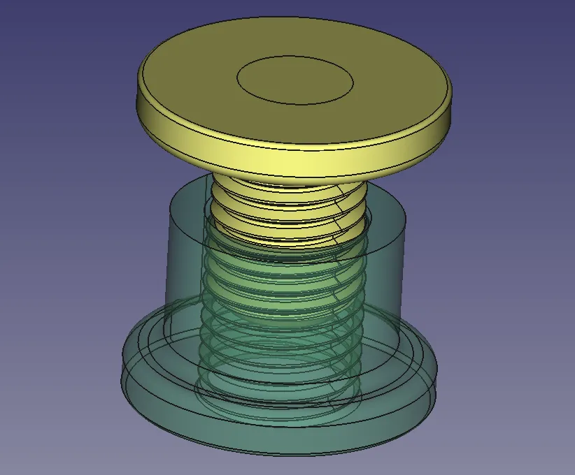 Adjustable furniture support foot by HD_Creator | Download free STL ...