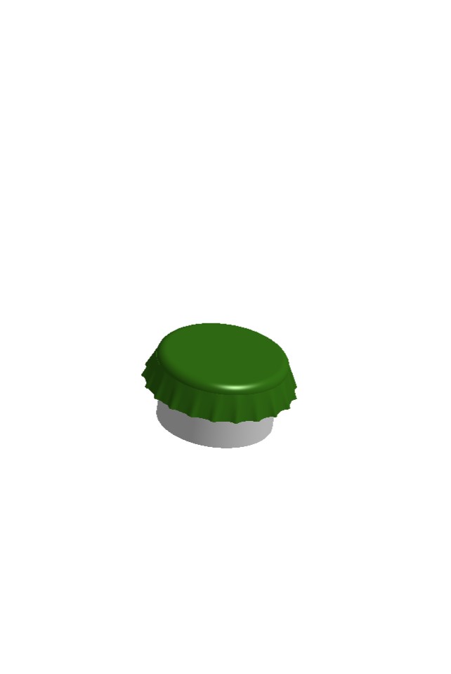 Control knob-beer cap by Jan Doležal | Download free STL model ...