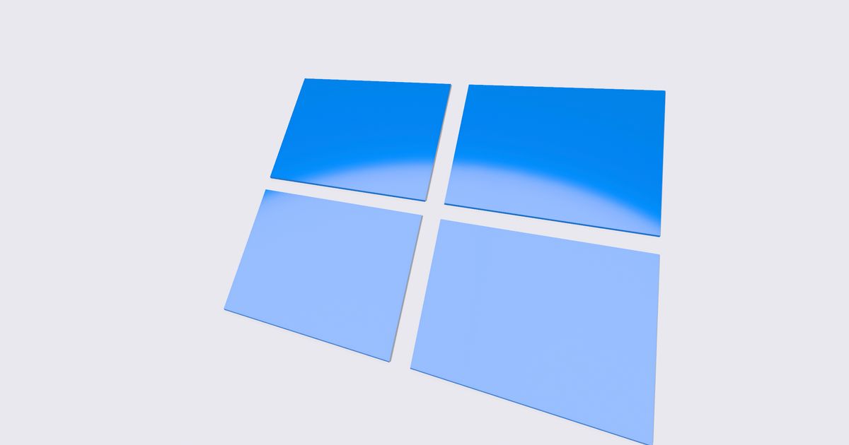 Microsoft Windows Logo by ToxicMaxi | Download free STL model ...