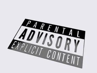 Parental Advisory Explicit Content Logo by ToxicMaxi | Download free ...