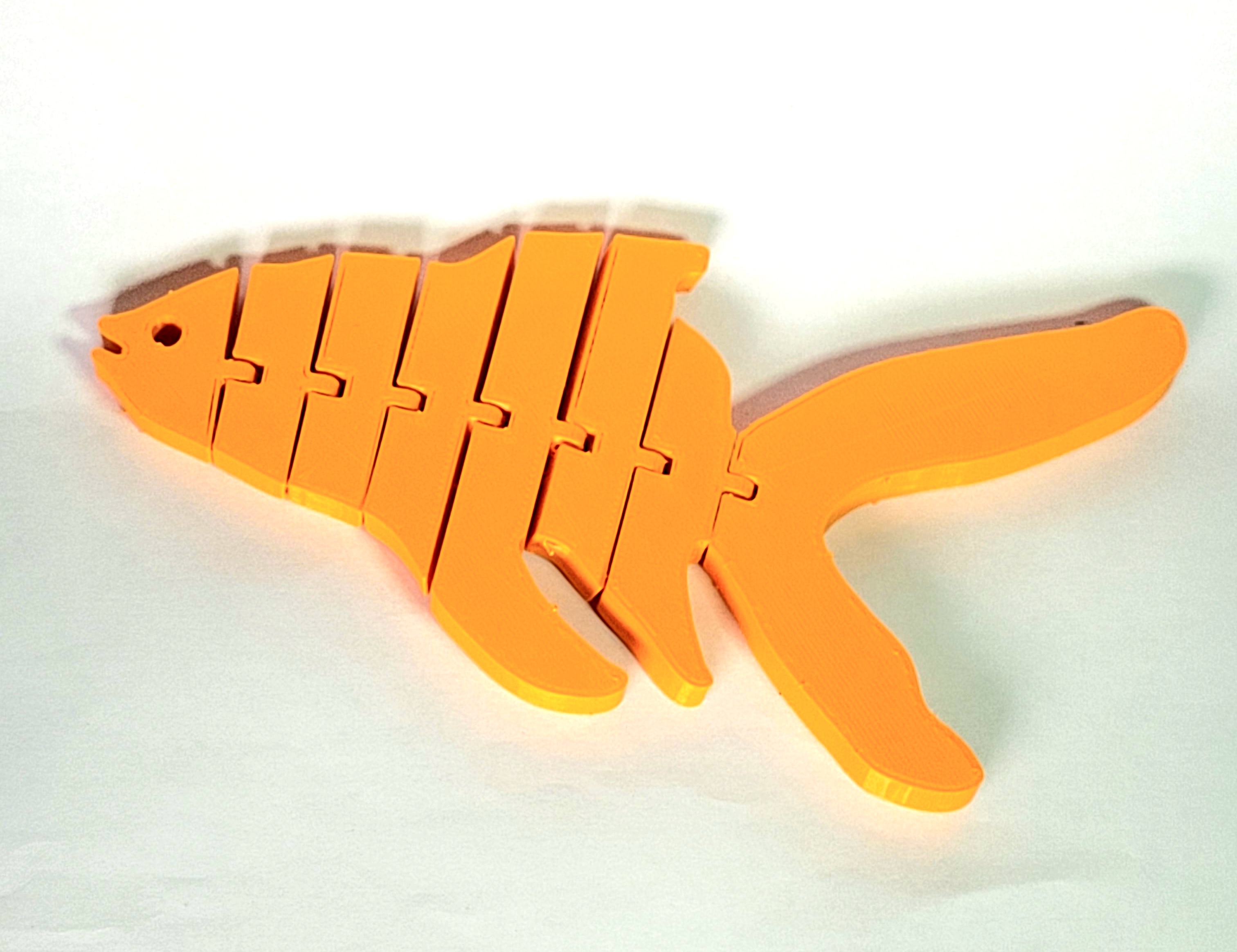 flexi goldfish by 3D-maker | Download free STL model | Printables.com