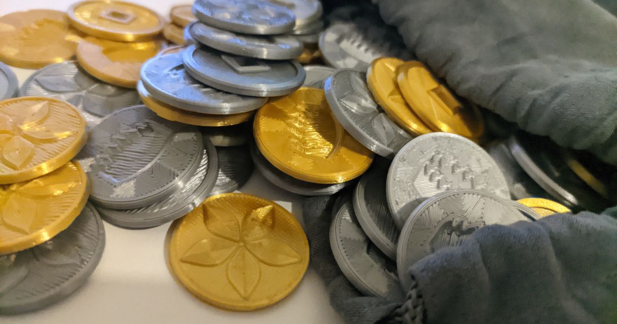 FDM Larp coins by LeorY | Download free STL model | Printables.com