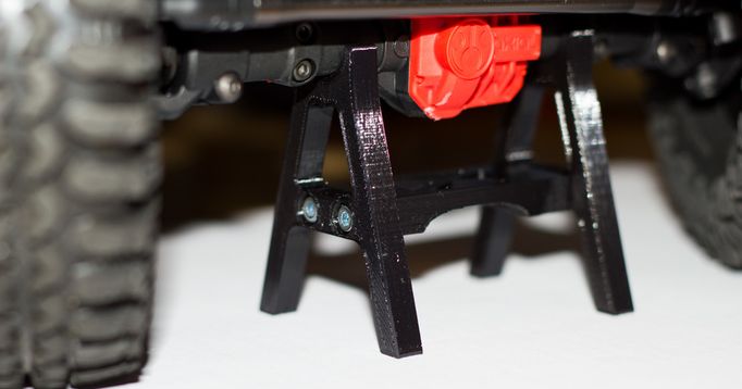 Axle jack for Axial SCX 10 II by Cartman | Download free STL model ...