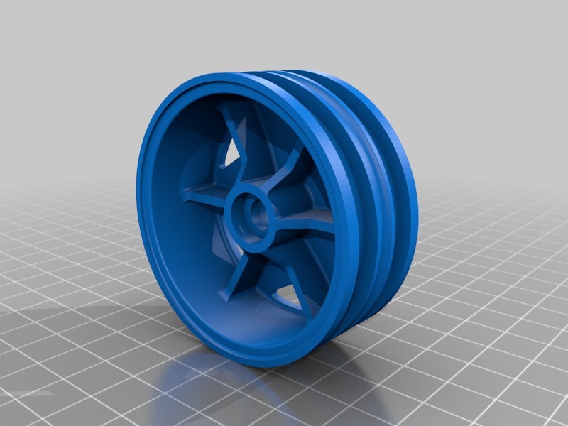 Tamiya Neo Fighter wheels by Cartman | Download free STL model ...