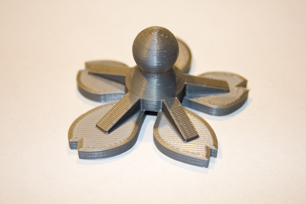 Flower 2 stamp by Cartman | Download free STL model | Printables.com