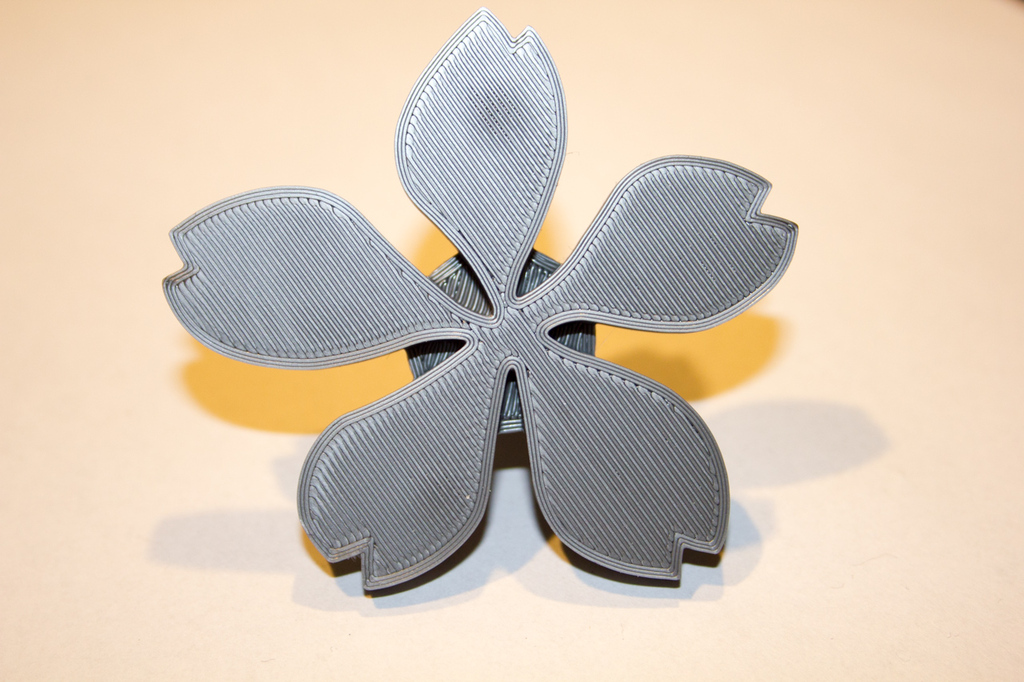 Flower 2 stamp by Cartman | Download free STL model | Printables.com