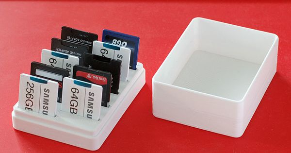 SD Card Holder by Estep | Download free STL model | Printables.com