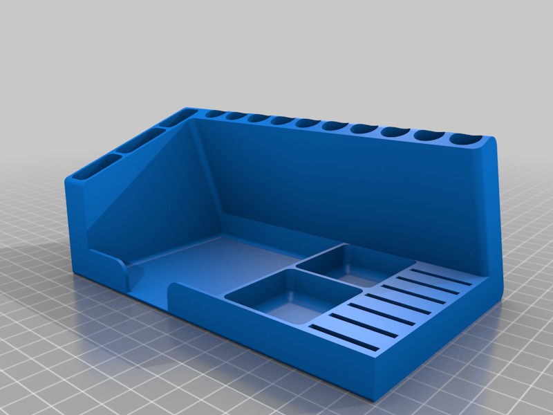 Desktop Organizer - Pencil Holder by Estep | Download free STL model ...