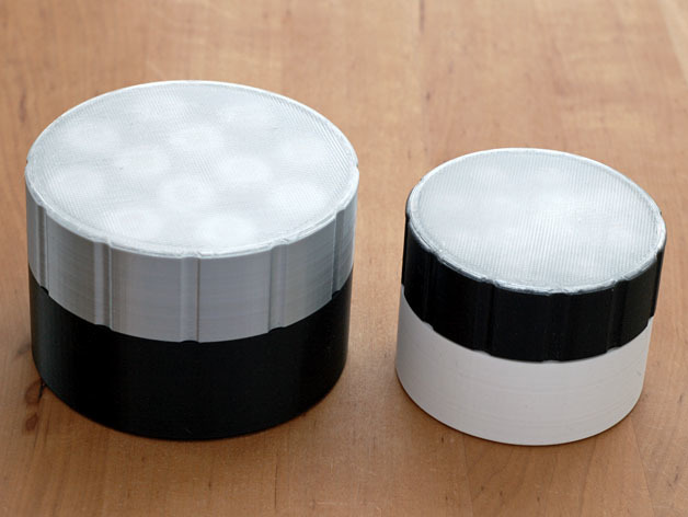 Battery Cases for 12 AA or 12 AAA Batteries. With Screw-Caps. by Estep ...