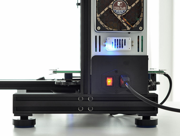 Silicone damping feet with adjustable height. Geeetech A10, Creality ...