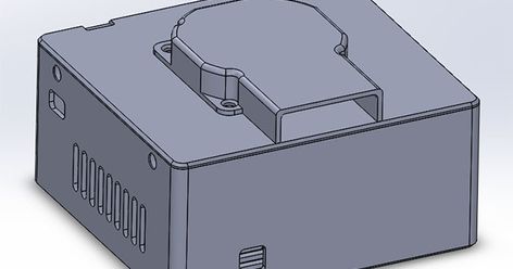 Electronics Case Left Side Geeetech A10 by Estep | Download free STL ...