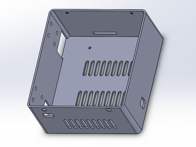 Electronics Case Left Side Geeetech A10 by Estep | Download free STL ...