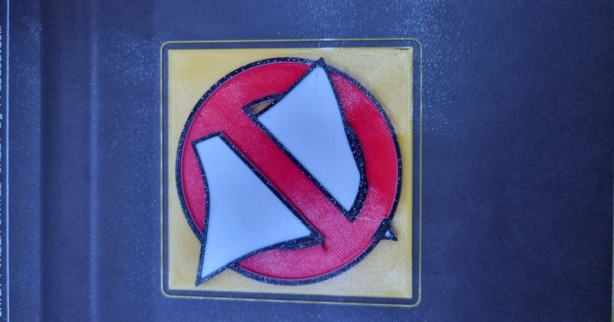 NO ADVERTISING STICKER (3D) by HS 3DPrint | Download free STL model ...