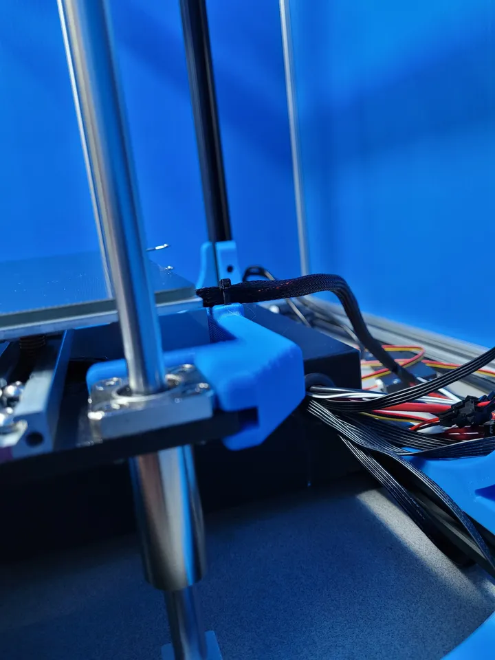 Ender 5 Plus Heated Bed Cable Strain Relief by Tuna | Download free STL ...