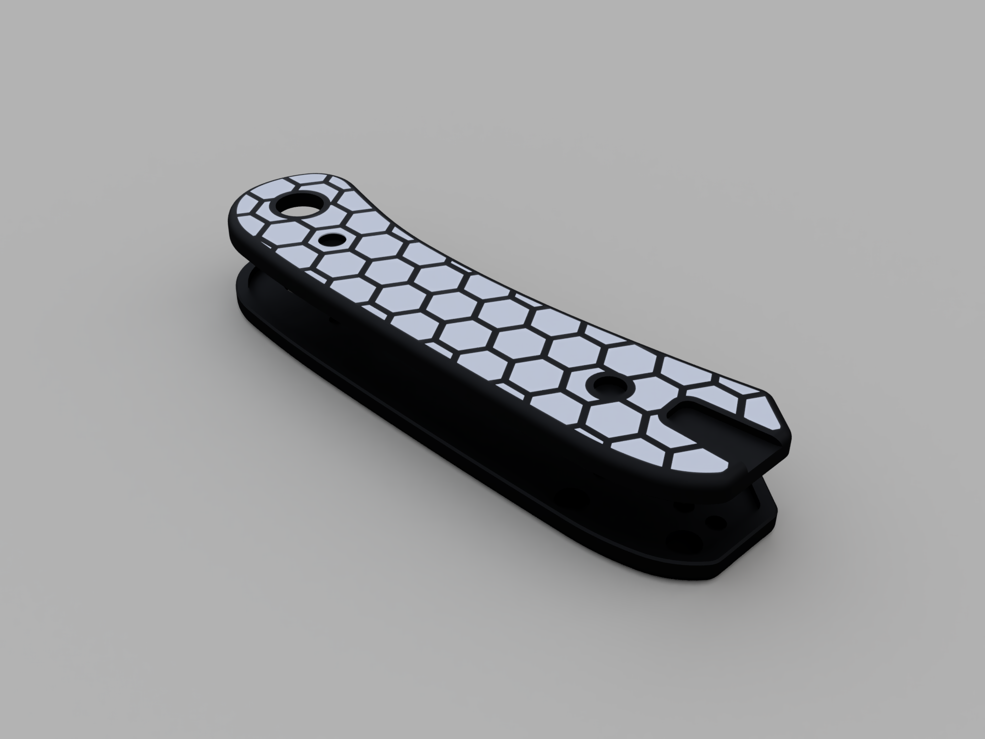 Knafs Lander two tone hex pattern knife scales by PjotrStrog | Download ...