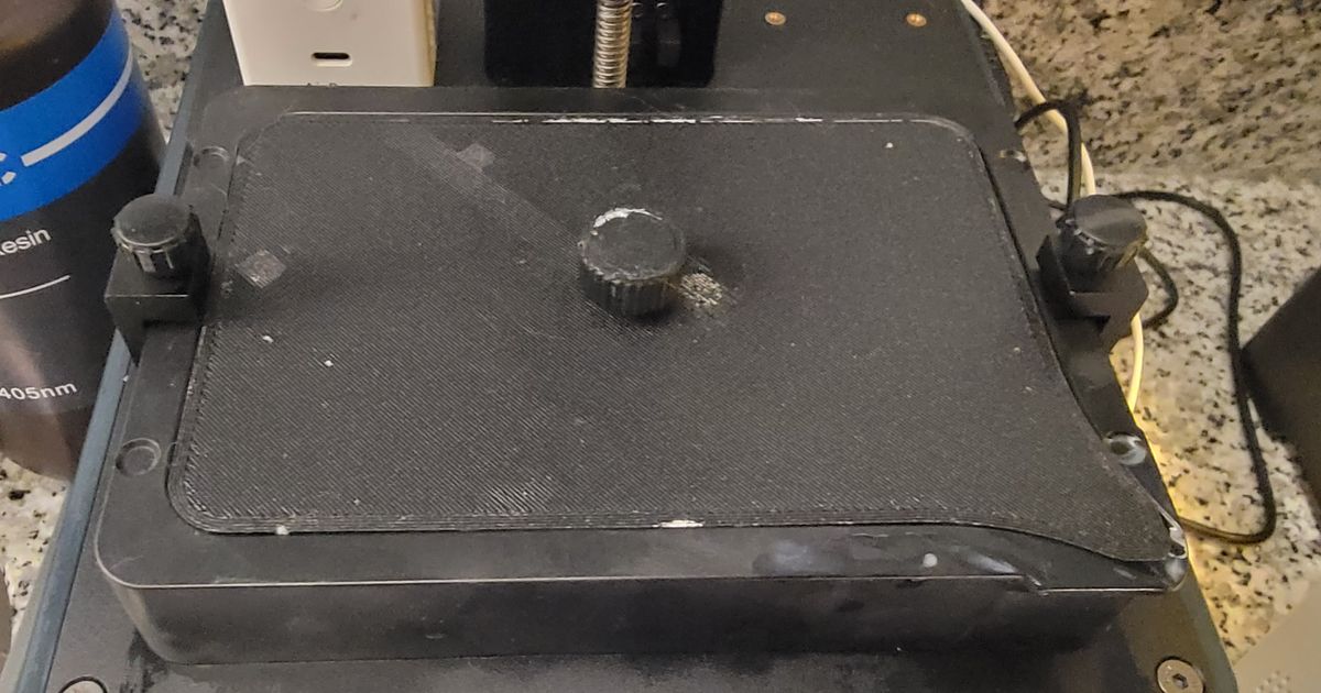 Anycubic Photon D2 Resin Vat Cover by drak3 | Download free STL model ...