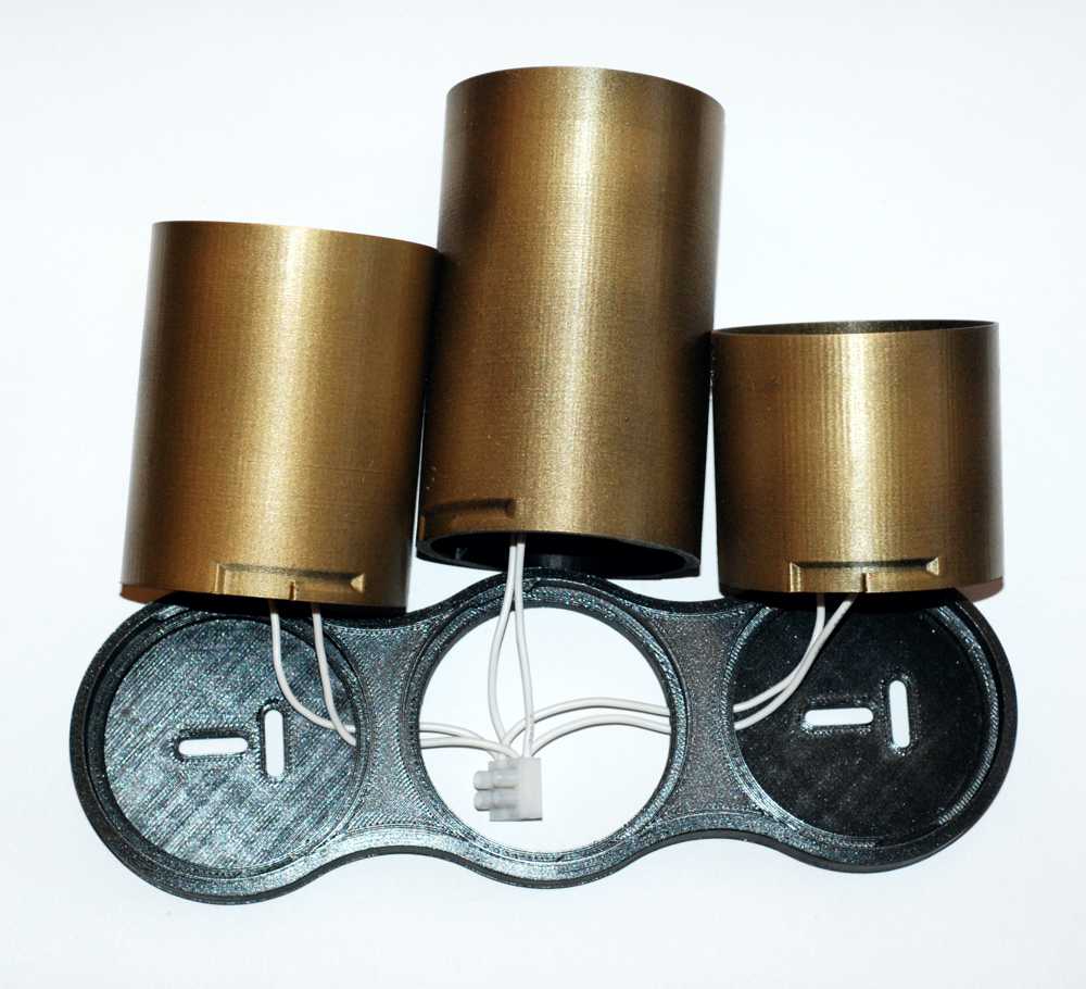 Small Room Ceiling Light by bunnyology | Download free STL model ...